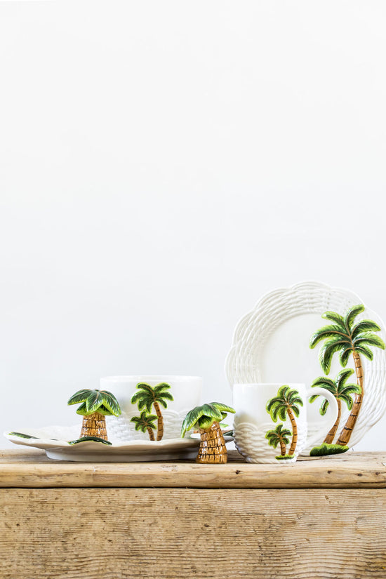 Palm Tree Dinner Plate – The Palms Sydney