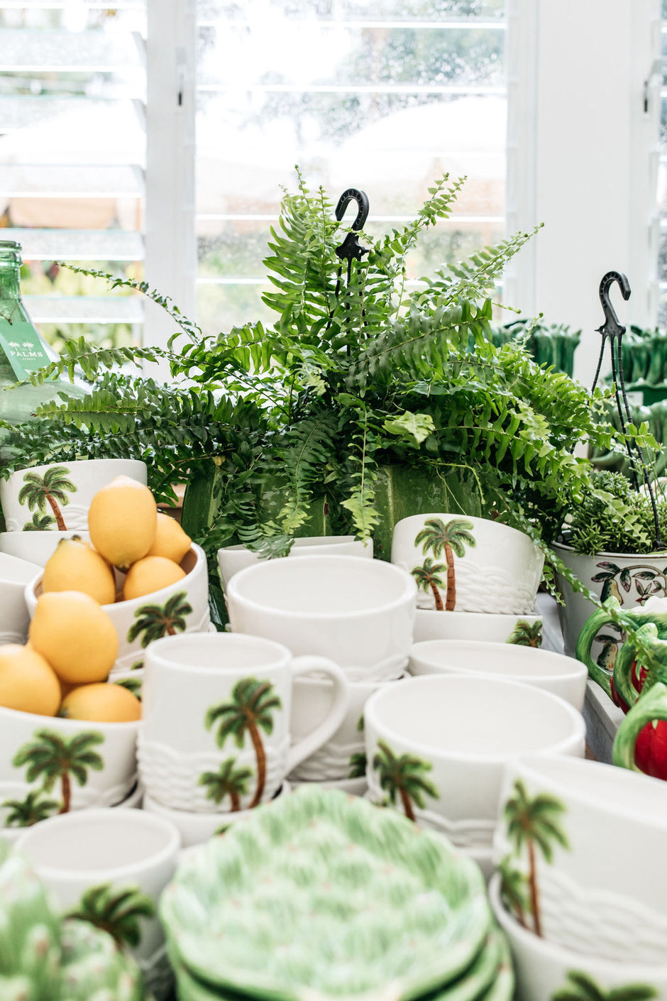 Palm Tree Dinner Plate – The Palms Sydney